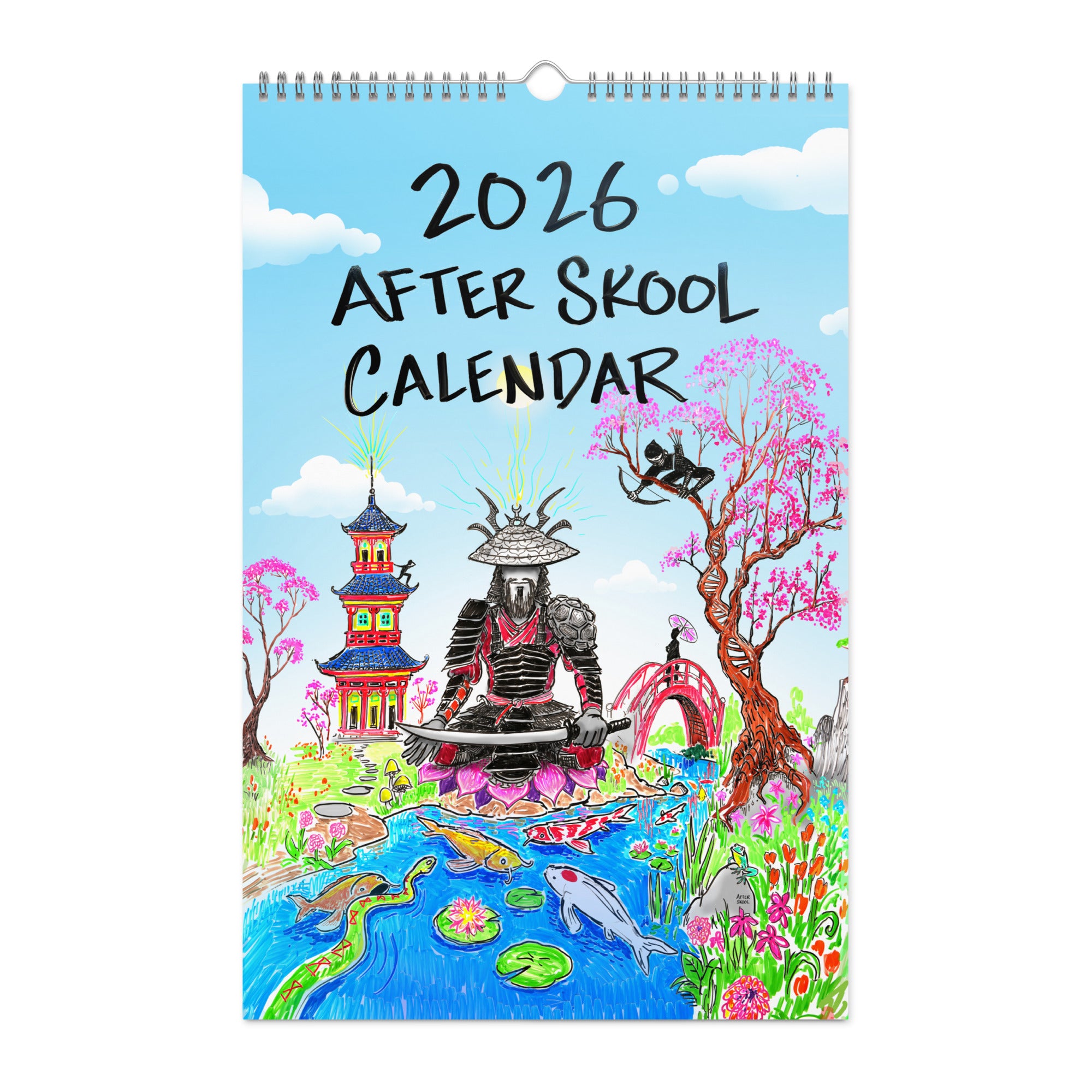 After Skool Wall calendar (2026) – After Skool Merch Store